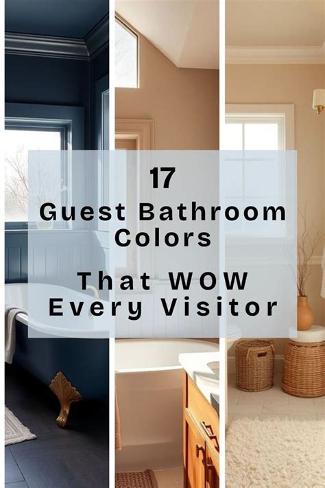 17 Guest Bathroom Colors That Wow Every Visitor In 2025 Guest