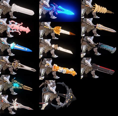 Blade And Soul Weapon Pack Regular Mods Loverslab