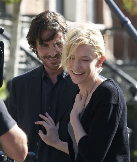 Christian Bale Y Cate Blanchett En El Rodaje De “knight Of Cups” 2015