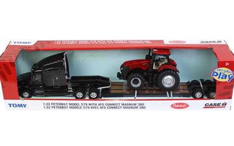 132 Case Ih Afs Connect Magnum 380 With Peterbilt Model 579 Crown