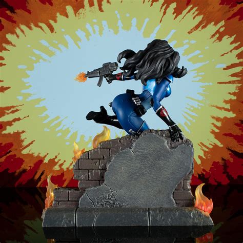 Diamond Select Toys Gi Joe Gallery Baroness Agent Of Cobra Pvc