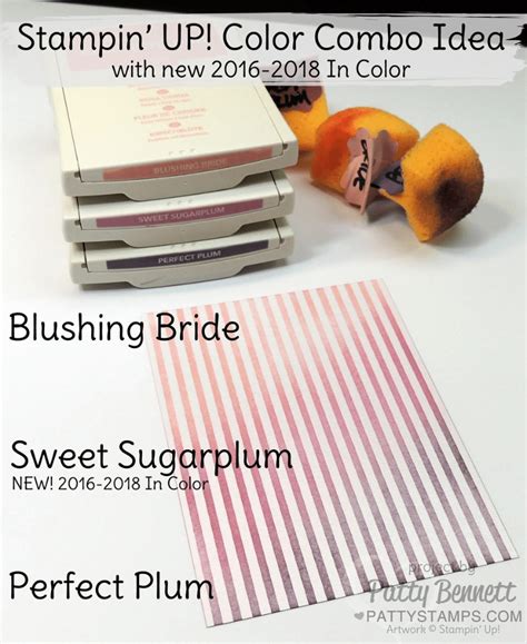 Stampin Up In Color Combo Ideas
