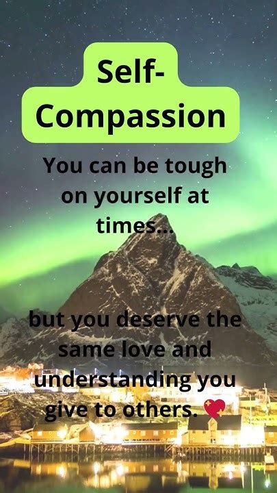 Self Compassion Youtube