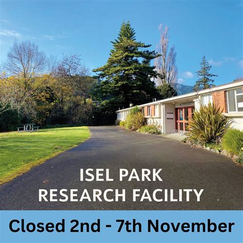 Our Isel Park Research Facility Nelson Provincial Museum