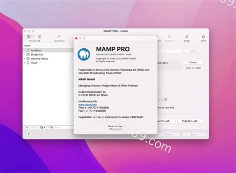 用于web开发的本地服务器环境的mamp pro for mac 哔哩哔哩