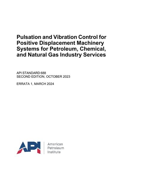 Api Standards Pdf List