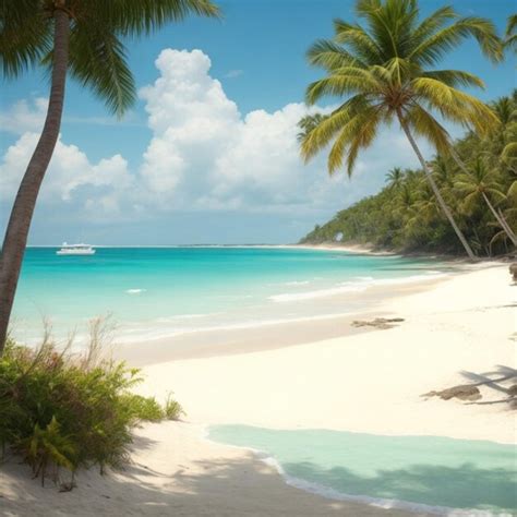 Premium Ai Image Beach