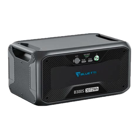 Bluetti B300s Expansion Battery Manual Manualslib