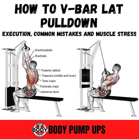 How To V Bar Lat Pulldown Lat Pulldown Body Pump Bodypum