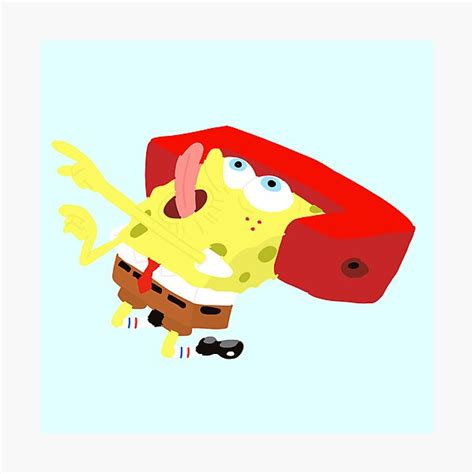 Spongebob Doing Karate