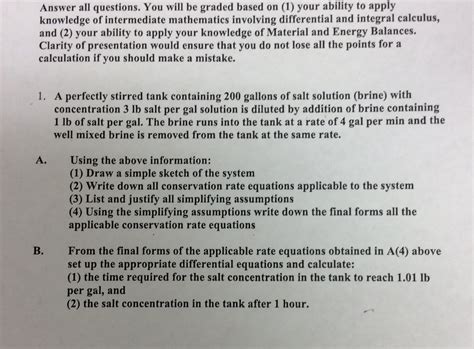 Solved Answer All Questions You Will Be Graded Based On Chegg