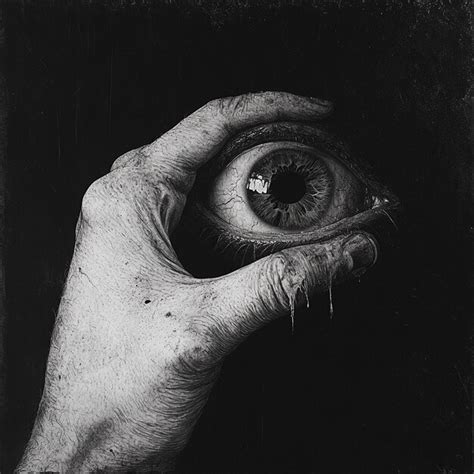 Eyes Of The Abyss Surreal Art With Creepy Tiny Hands Premium Ai