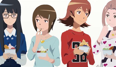 All Girls From Digimon Adventure Tri Sora Takenouchi Hikari Yagami