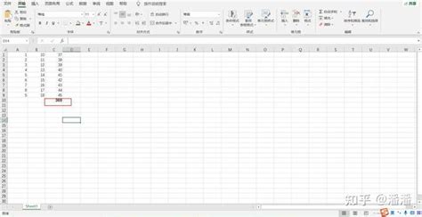 Excel如何实现自动向下自动求和 知乎