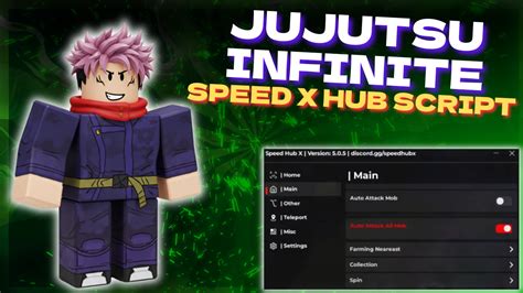 Jujutsu Infinite Speed X Hub Script Speed Hub X