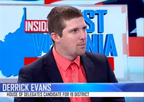 Breaking Wv Delegate Derrick Evans Part Of Insurrection Attempt In