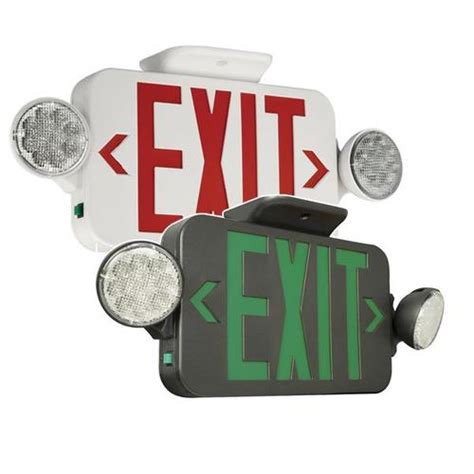 Cc Exit Combo Emergency Lighting Compass