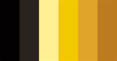 Gold And Black Halloween Color Scheme Black