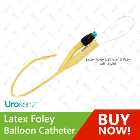 Urosenz Latex Foley Catheter 2 Way W Stylet Lazada Ph