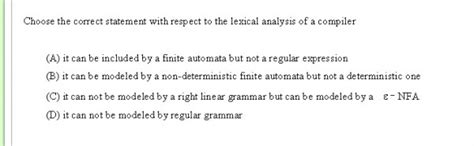 Compiler Design Ace Test Series