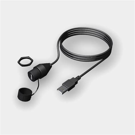 Usb Anschluss Fusion Flush 1 Meter Für Schottmontage Moory De
