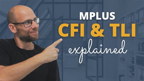 Cfi And Tli Fit Indices In Mplus Explained Youtube