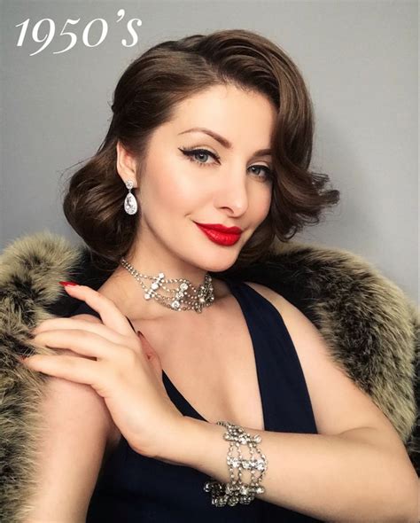 1950s Hollywood Look 50smakeup 50shair Vintagestyle