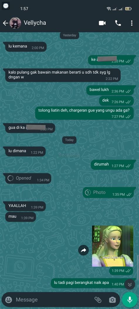 Convomf on Twitter: "💙 drop chat bersama kakak/abang/adik kamu. here's mine : https://t.co ...