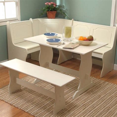 Small Corner Booth Dining Set — Randolph Indoor And Outdoor Design