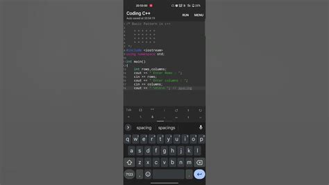 Basic Pattern In C Programming In C Shorts Educational