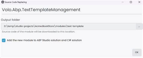Abp Studio Solution Explorer Abp Io Documentation