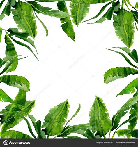 Palm Leaf Pattern Template