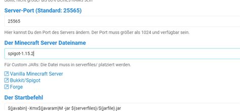 wie ändere ich die minecraft server version prepaid hoster faq