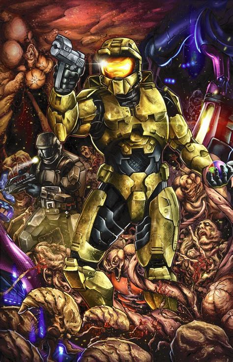 Halo Art Print Etsy