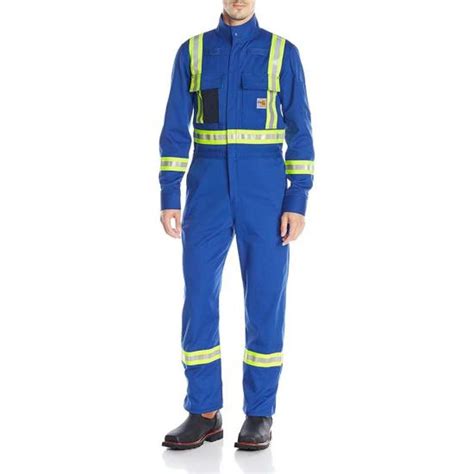 Carhartt 101705 Flame Resistant Striped Coverall Dungarees