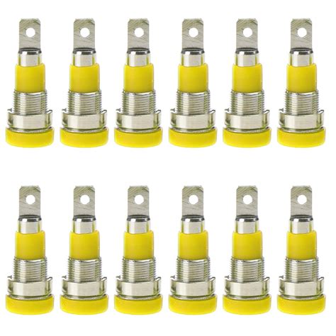 Ciyison 4mm Banana Jack Socket Female Adapter Panel Mount Binding Post