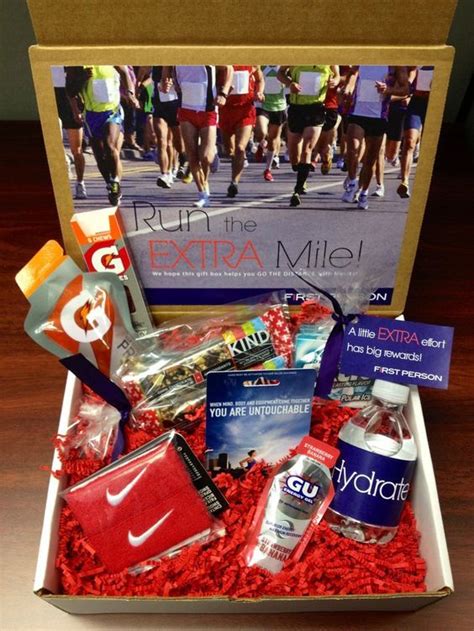 A T For Runners A Diy Creative Box Full Of Running Goodies