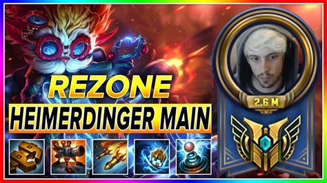 Rezone Heimerdinger Montage Euw Heimerdinger Main Master Lol