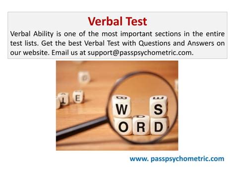 Logical Test Ppt