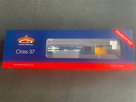 Bachmann 35 304sf Class 37 No 37043 Loch Lomond Br Large Logo Dcc S
