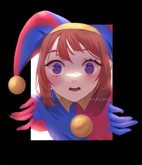 Pomni Fan Art By Houdaart02 On Deviantart