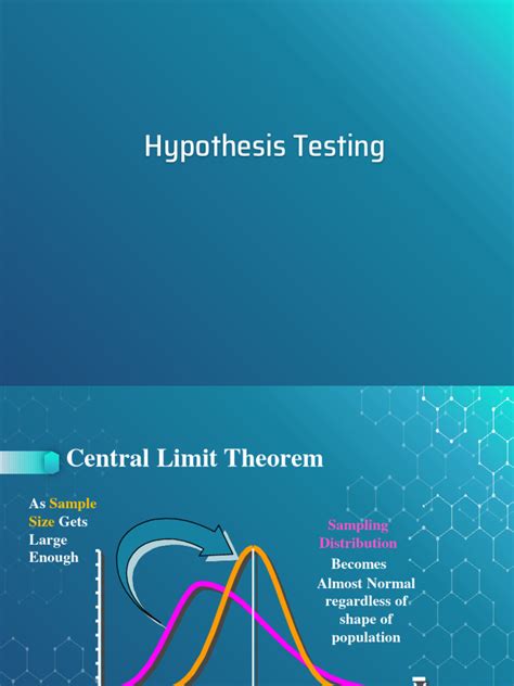 Hypothesis Testing Pdf Statistical Hypothesis Testing Type I And Type Ii Errors