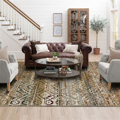 Mohawk Home Woven Sedona Area Rug Collection Assorted Colors And Sizes