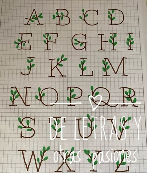 Letras Para Portadas