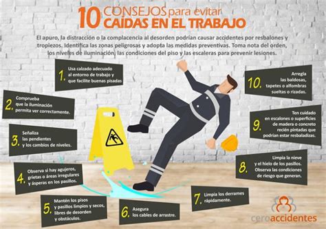 10 Consejos Para Evitar Caídas En El Trabajo 280820 Asesoría