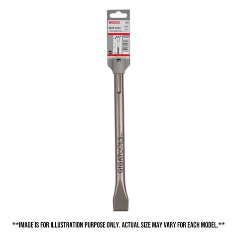 Bosch Sds Max Flat Chisel 25 X 280mm 1618600210 Gigatools