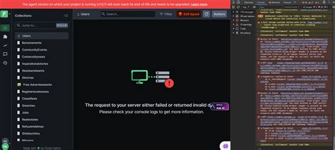 Getting Error Cannot Load Data Under Collections Help Me Forest