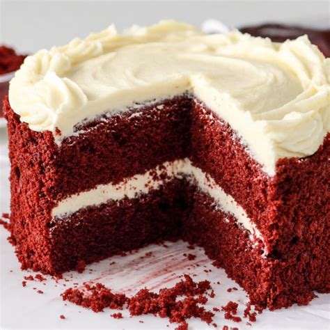 Red Velvet Cake With Cream Cheese Frosting A Deliciously Moist Recipe