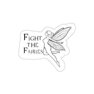 Supernatural Dean Winchester Fight The Fairies Kiss Cut Sticker Etsy