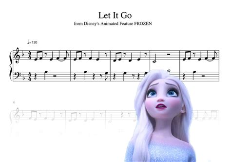 Let It Go Sheet Music Flute Let It Go Sheet Music Flute